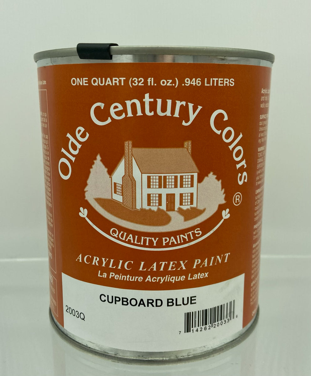 Olde Century Paint | Cupboard Blue Quart – Prairie Revival