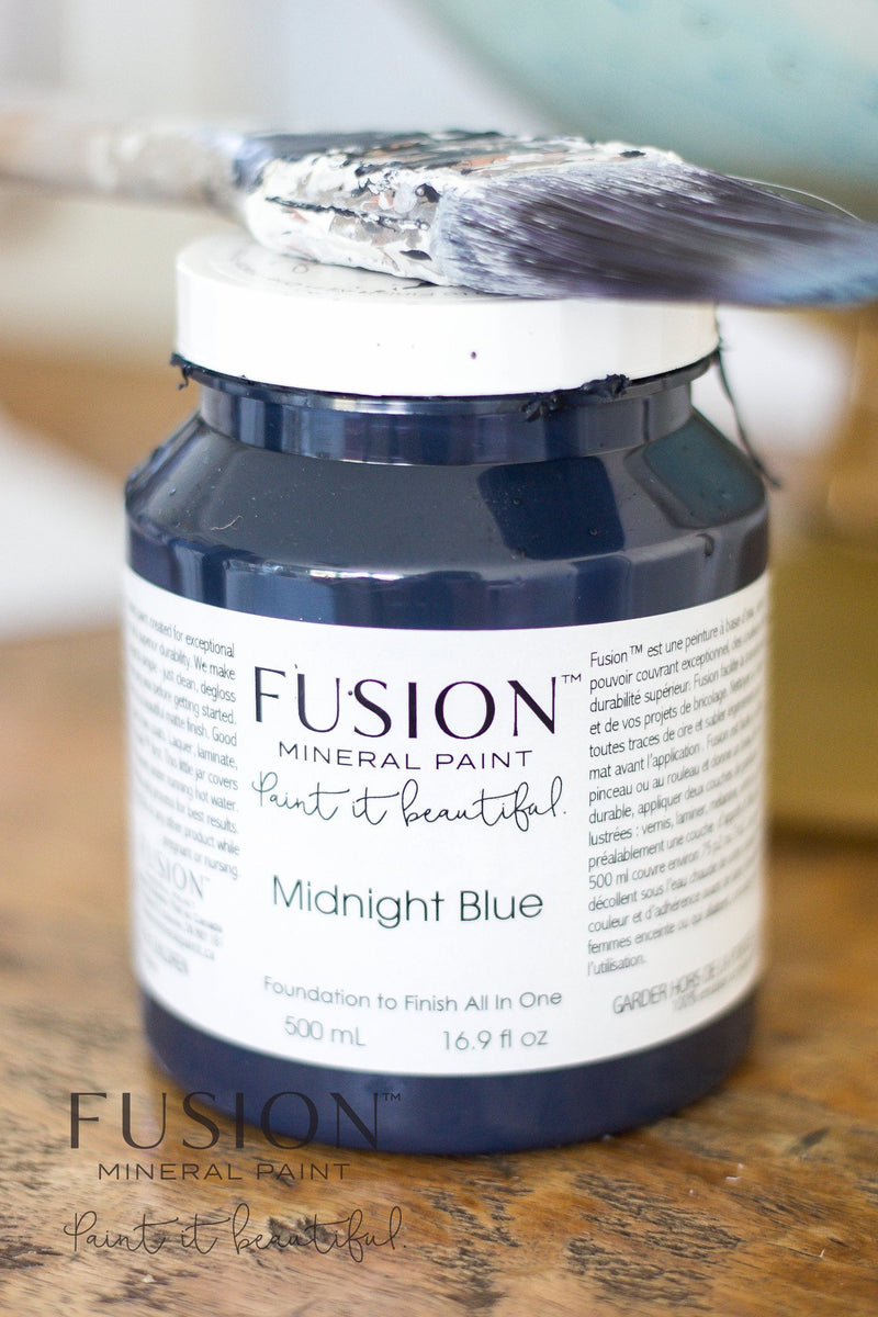 Fusion™ Mineral Paint﻿ | Midnight Blue – Prairie Revival