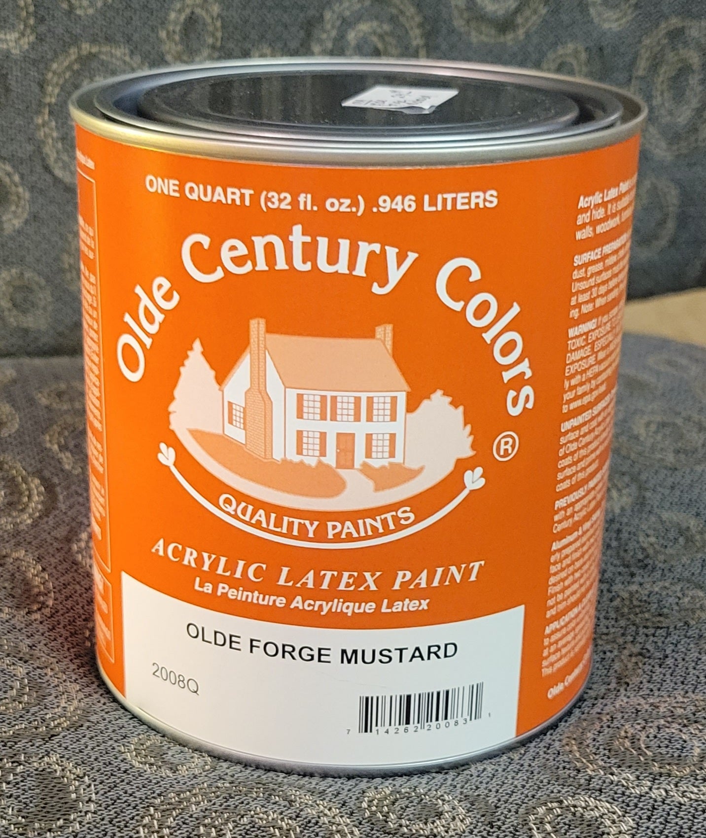 Olde Century Paint | Olde Forge Mustard Quart – Prairie Revival